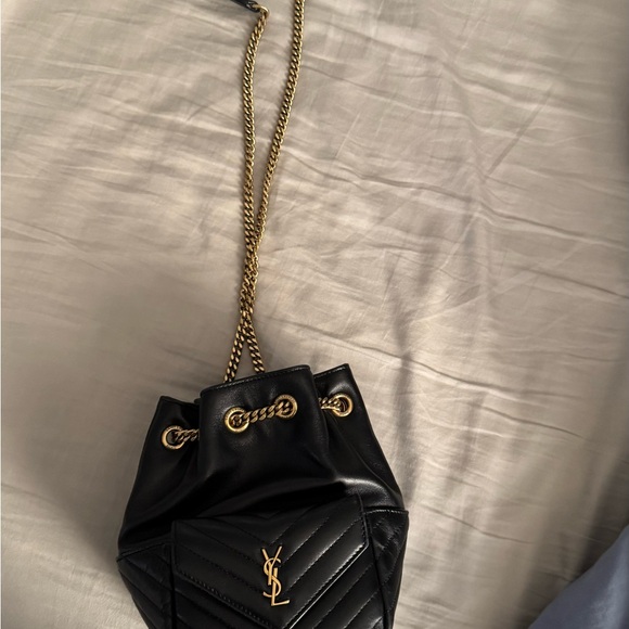 Yves Saint Laurent | Bags | Ysl Joe Mini Bucket Bag | Poshmark